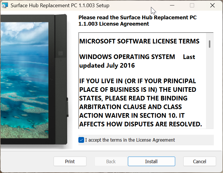 How to Use Surface Hub v1 as External Interactive Display